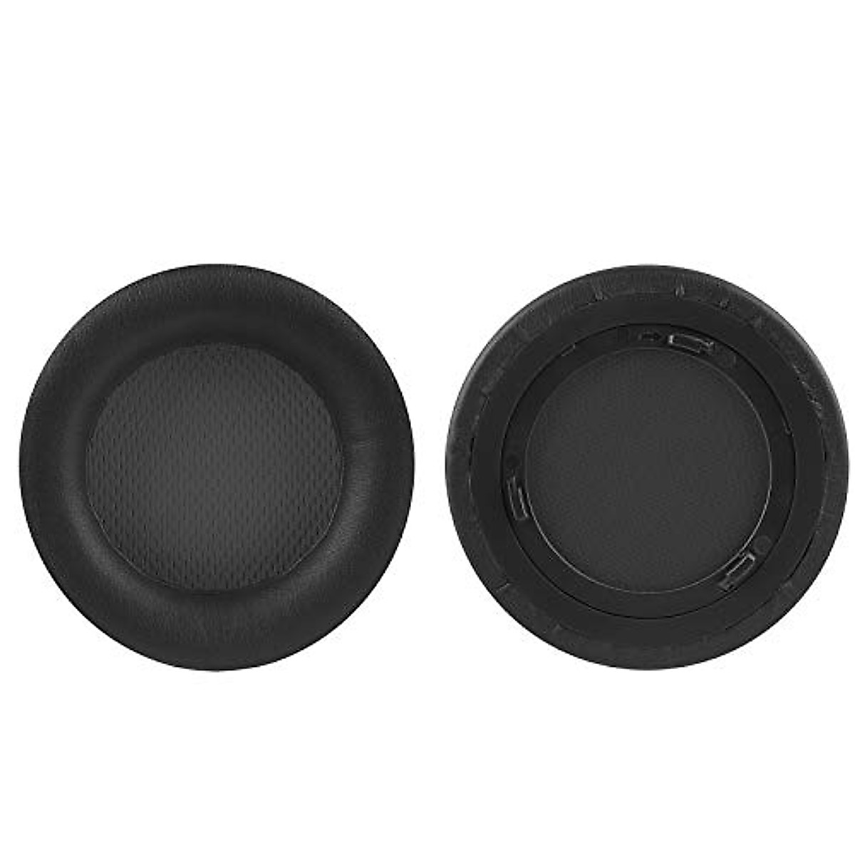 Geekria QuickFit Replacement Ear Pads for Corsair Virtuoso RGB, Virtuoso RGB Wireless SE, Virtuoso RGB Wireless XT Headphones Ear Cushions, Headset Earpads, Ear Cups Repair (Black)