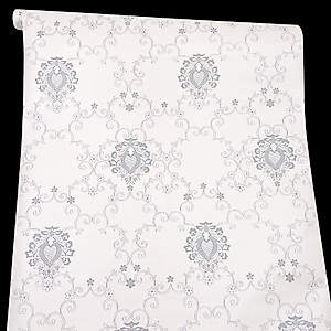 Yifely Victoria Style Self-Adhesive Shelf Drawer Liner Removable Countertops Protective Paper 45x300cm