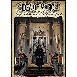Floating Candles with Wand, 20 PCs Magic Hanging Candles, Flickering Warm Light Flameless Floating LED Candle with Wand Remote, Battery Operated Window Taper Candle Set for Theme Party Birthday Gift