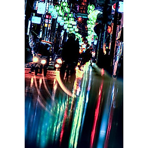 Bright River in Street