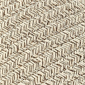 mDesign Rustic Casual Woven Cotton Rope Bathroom Basket with Handles - Storage Organizer Set for Countertop, Floor, Closet or Vanity - Holds Toilet Paper, Towels, or Magazines - Set of 3, Brown