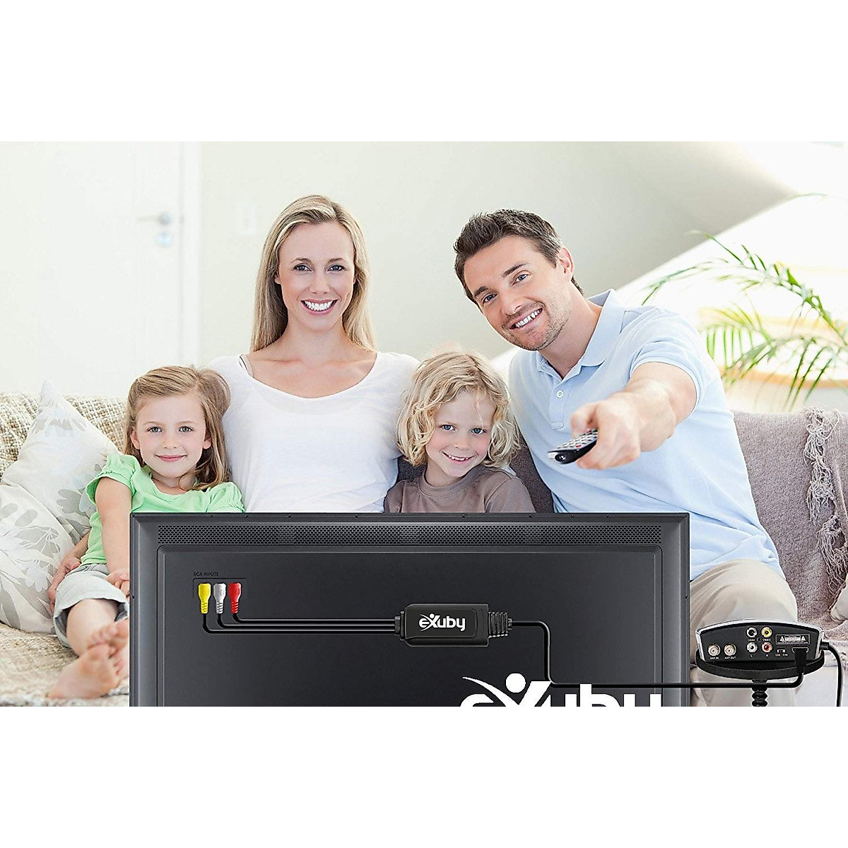 HDMI to RCA Converter Cable - Convert Digital HDMI Signal to Analog AV - Compatible with PS4/XBOX One/Nintendo Switch/PC/Bluray and more - HDMI to AV Converter - Easy to Use