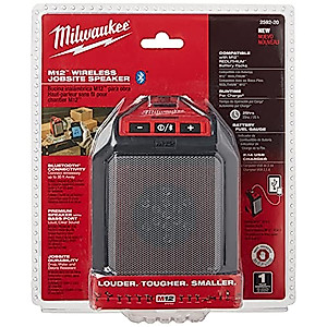 Milwaukee 2592-20 M12 Wireless Jobsite Speaker