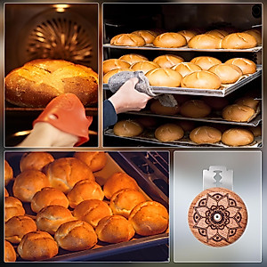 Windspeed Bread Scoring Tool, 1+10 Pcs Best Bread Lame Cutter For Sourdough Bread Lame Wooden Bread Lame Dough Scoring Tool Include 10 Razor Blades and Storage Cover