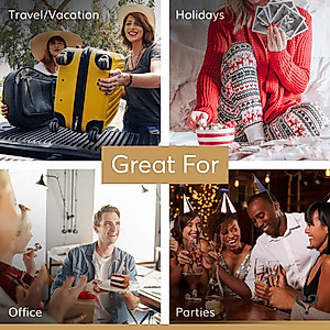 Vertellis Holiday Edition Conversation Cards - Thoughtful Conversation Starters & Questions for Parties & Gatherings - Mindfulness & Engaging Conversation Cards for Families, Groups, Friends & Office