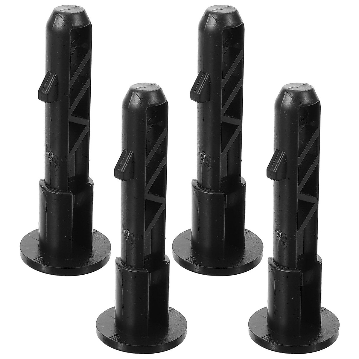 PartyKindom 4pcs Trash Can Latch Dustbin Lid Latch Wheelie Trash Hinges Garbage Can Latches Trash Bins Accessories Dust Bin Hinge Pin Wheelie Bin Lid Pin Trash Can Lock Trash Bin Latch Plastic