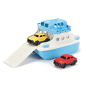 Green Toys Ferry Boat and Recycling Truck Bundle