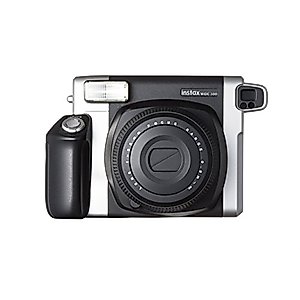 Fujifilm Instax Wide 300 Instant Film Camera (Black) (Renewed)