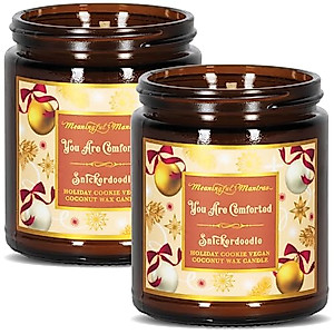 Meaningful Mantras Snickerdoodle Cookie Aromatherapy Fall Candle 8oz