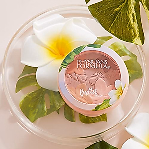 Physicians Formula Matte Monoi Butter Blush Makeup Powder, Mauvy Mattes, Dermatologist Tested