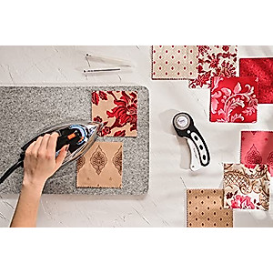 True Fabrics En Rouge Precut Fabric (Fat Quarter Bundle) - 20 pcs in 18" x 22" cuts