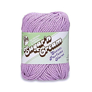Lily SUGAR'N Cream SCENTS Yarn, Lavender
