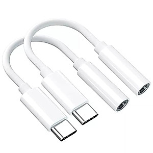 AIO Best USB C to Headphone Jack Adapter for All Andriod Phones and Type C to 3.5mm Aux Audio Cable for iPad Pro 11 inch 12.9 inch 2018 Google PixelPixel 22XL3 NexusSamsungNoteLGMoto ZZ2