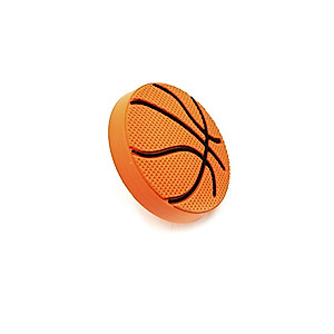 LC LICTOP Basketball Shape Rubber Cabinet Knobs for Kids Girls Boys with PVC Safety Soft Pattern 4Pcs