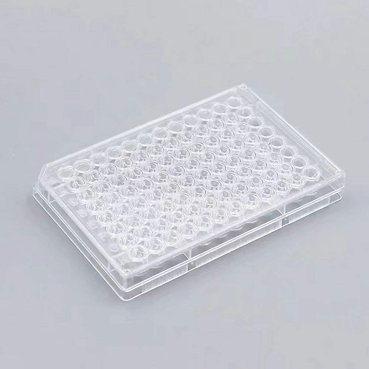 Tissue Culture Plate 96 Well - with Lid, Flat Bottom, Individual Pack (Pack of 10)