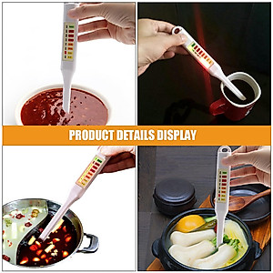 HOLIDYOYO Led Salinity Meter Handheld Electronic Food Salinity Tester Portable Salinometer Soup Saltwater Hydrometer Analysis Detector Conductivity Tester