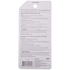 Safety 1st 3 Piece Oral Care Kit