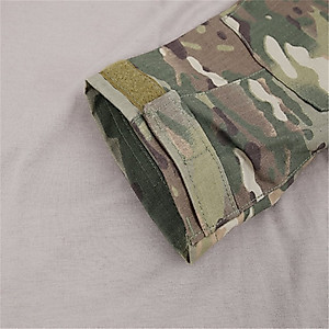 Men's Military Tactical Shirt D13and Pants Airsoft Paintball Hunting Combat Uniform Multicam Army Camo UPC Medium