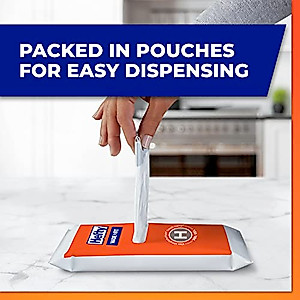 Hefty Made to Fit Trash Bags, Fits simplehuman Size H (9 Gallons), 100 Count (5 Pouches of 20 Bags Each)