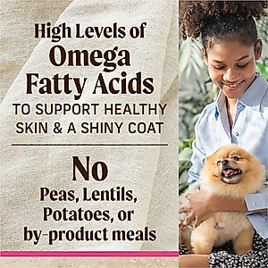 Merrick Healthy Grains Premium Dry Dog Food for Small Dogs, Wholesome and Natural Kibble, Small Breed Recipe - 12.0 lb. Bag