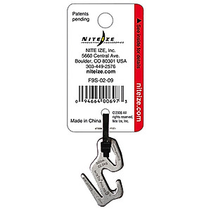 Nite Ize Figure 9 Rope Tightener, Small - Aluminum (3-Pack)