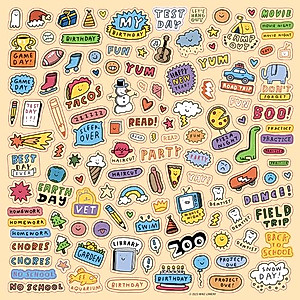 Kid's Awesome Activity Wall Calendar 2024: Includes 300+ Super Fun Stickers!