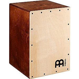Meinl Percussion Jam Cajon Box Drum with Snare and Bass Tone for Acoustic Music — Made in Europe — Baltic Birch Wood, Play with Your Hands, 2-Year Warranty (JC50LBNT)