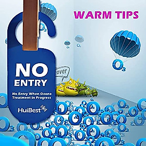 HUIBEST Mini High Output Ozone machine for Home, Toilet and Bathroom