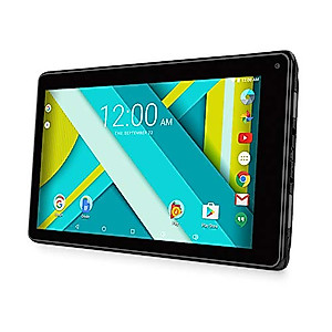 High Performance RCA 7 Inch 1GB RAM 16G Tablet MTK Quad Core Dual Camera Touch IPS Screen 1024 x 600 WiFi Bluetooth Android 7.0 Black