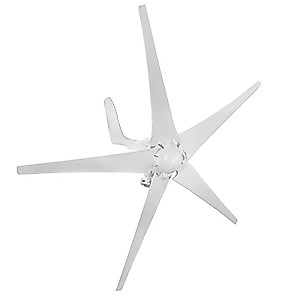 Dyna-Living 12V 500W Wind Turbine Generator Kit 5 Blades Wind Turbines Motor with Charge Controller Power Generation Windmill for Home (Not Included Mast)