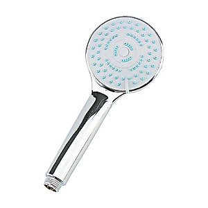 DIQIKA 3-mode Handheld Shower Head with Power Wash, 6.5FT Stainless Steel Hose, Wall Mount Bracket, Overhead Bracket for Bathroom, Kitchen, Pet Cleaning