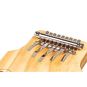 Meinl Percussion KA9-M Solid Wood Kalimba, Medium, Natural