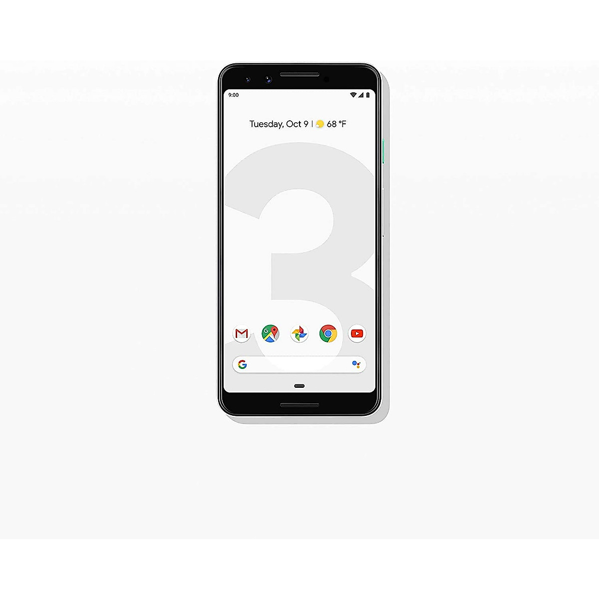 Google Pixel 3 Smartphone (G013A) GSM Unlocked + Verizon - 128GB / White (Renewed)