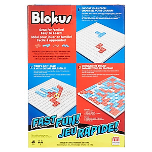 Mattel Games Fast Fun Fmw25 Blokus