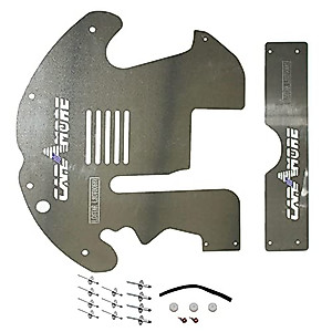 Catalytic Converter Protector Shield Defender Aluminum Replacement for Toyota Prius 2010 2011 2012 2013 2014 2015 & Toyota Prius V '12-'17- catalytic converter anti theft