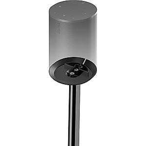 Flexson Floor Stand for Sonos Era 100 Speaker (Black, Pair)