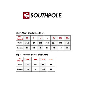 Southpole Men's Inseam 12", Royal, X-Large