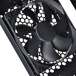 SilverStone Technology SST-PS15B-RGB Micro-ATX Computer Case with Tempered Glass and 2 X RGB Front Intake Fans PS15B-RGB