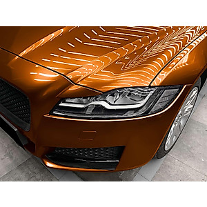 2pcs 4"x8" (10cmx20cm) Sample Bronze Gloss Metallic Glossy Vinyl Wrap Auto Car Sticker Decal Film Sheet Bubble Free Air Release Technology