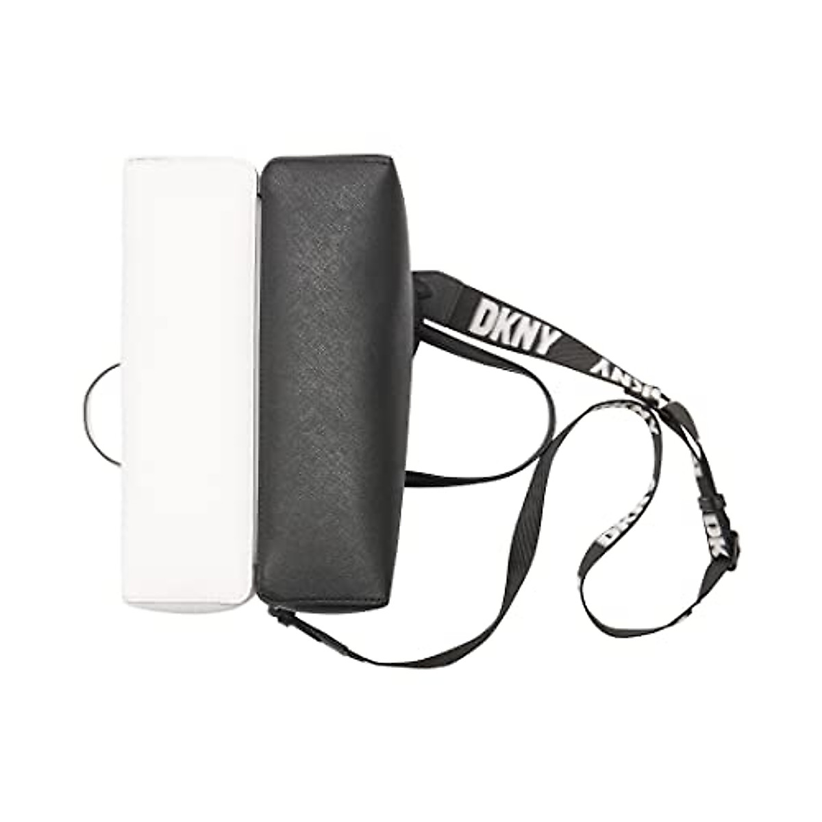 DKNY INES Tote Bag, BLK/Opt WT