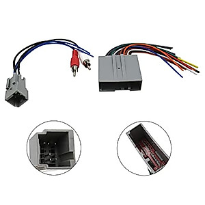 Car Stereo Radio Wiring Harness Adapter Plug for Ford 2005-2007 Freestyle