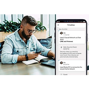 Trend Micro Home Network Security Firewall Device - Prevent Privacy Leaks, Parental Controls, Content Filtering, Protects from Hacker Viruses & Malware - 1 Year Security Subscription