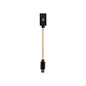 iFi Audio OTG Cable/Adapter for USB C for Android Phones/Digital Audio Players (DAPs) / Digital Analog Converters (DACs) / Amps/Laptops