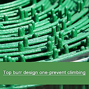 MZEER Wire Mesh Fence, 6cm Mesh Size 2.3Mm / 2.5Mm / 3.0Mm, Fixed with Ties, for Poultry, Small Animals, Bird Protection, Yard Fencing, Etc (Color : 1.2mx30m, Size : 2.3m)