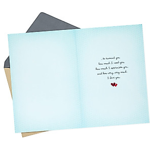 Hallmark Everyday Love Card, Romantic Birthday Card, Anniversary Card, Sweetest Day Card (Love Note)