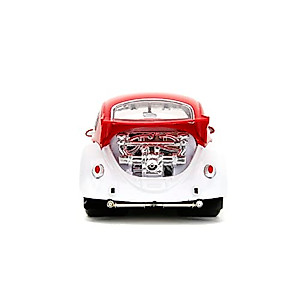 Punch Buggy Slug Bug 1:24 1959 Volkswagen Drag Beetle Die-Cast Car, Toys for Kids and Adults