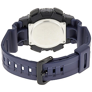 Casio Men's AEQ110W-2AV Heavy Duty Analog-Digital Display Quartz Blue Watch