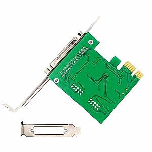 GODSHARK PCIe Parallel Port Expansion Card, PCI Express to DB25 LPT Converter Adapter Controller for Desktop with Low Bracket, Support SPP / PS2 / EPP/ECP Modes