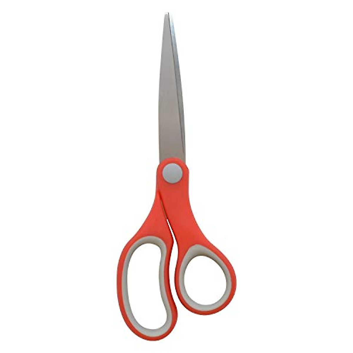 Westcott 55846 7-Inch School Scissors, All-Purpose Heavy-Duty Scissors for Crafting, School and Work, Red/Gray, 2 Pack