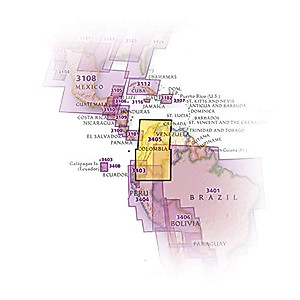 Colombia Map (National Geographic Adventure Map, 3405)